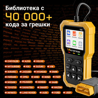 Автодиагностика MASTERTRONIC - 410 на български език – MASTERTRONIC - BG